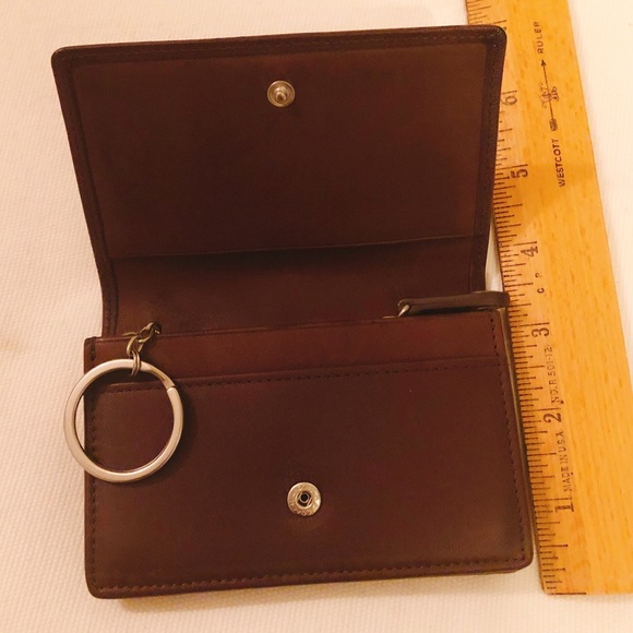 Coach | Bags | Coach Wallet Mini Brown | Poshmark